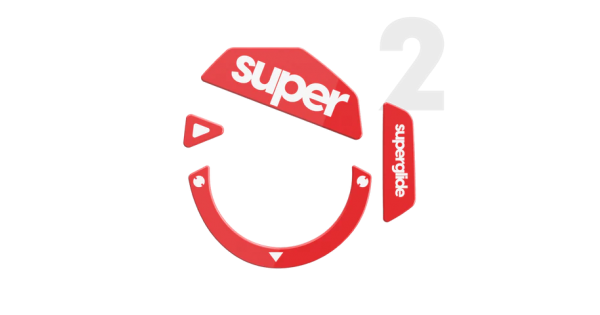 Superglide 2 Glass Skates Logitech G502 Red Pakaitiniai Mouse feet Kaina