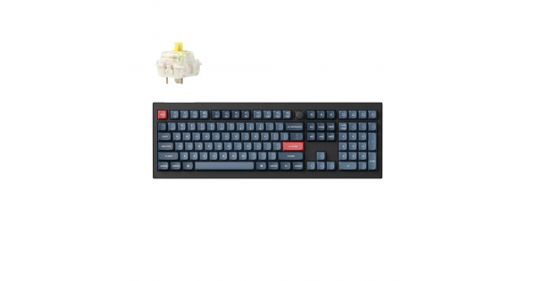 Keychron V6 Max Wireless (V6M-D4) - US Layout - Hot-Swappable Gateron ...