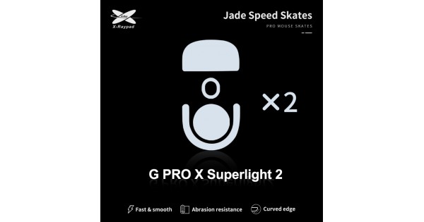 X-Raypad Jade Skates Logitech G Pro X Superlight 2 White 2 vnt. (Balti ...